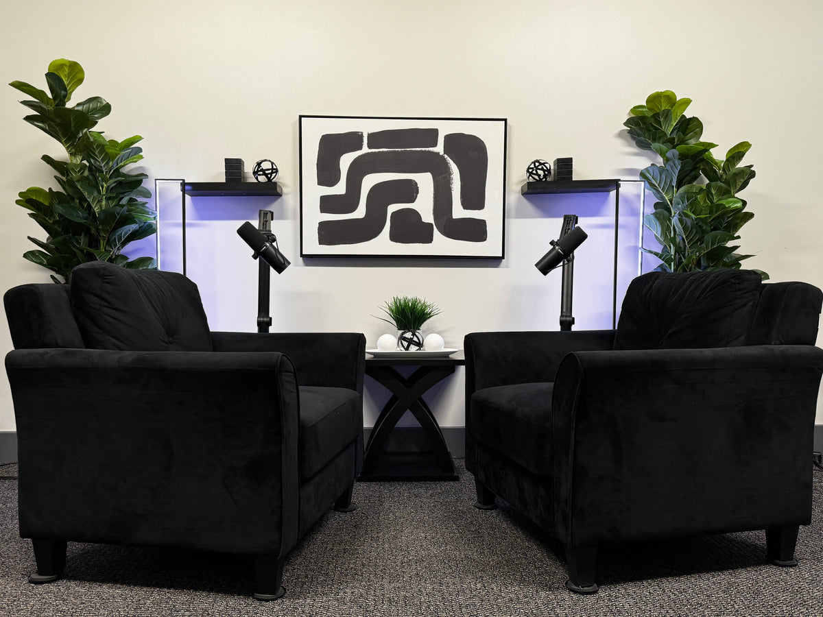 Studio B Sets – Purposefull Productions- Podcast Studio Plano